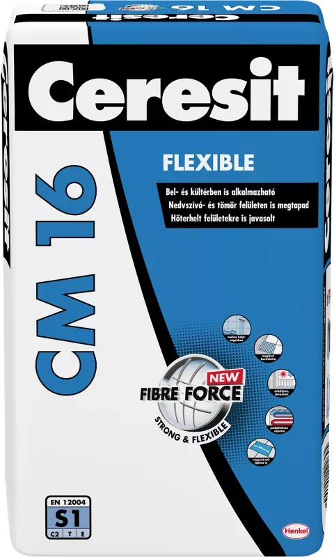 CERESIT CM 16 S1 FLEXIBILIS BURKOLATRAGASZTÓ 25KG - Zsiráf W